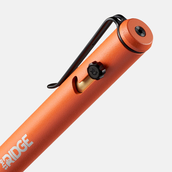 Ridge Bolt Action Pen - Basecamp Orange - Ridge UK
