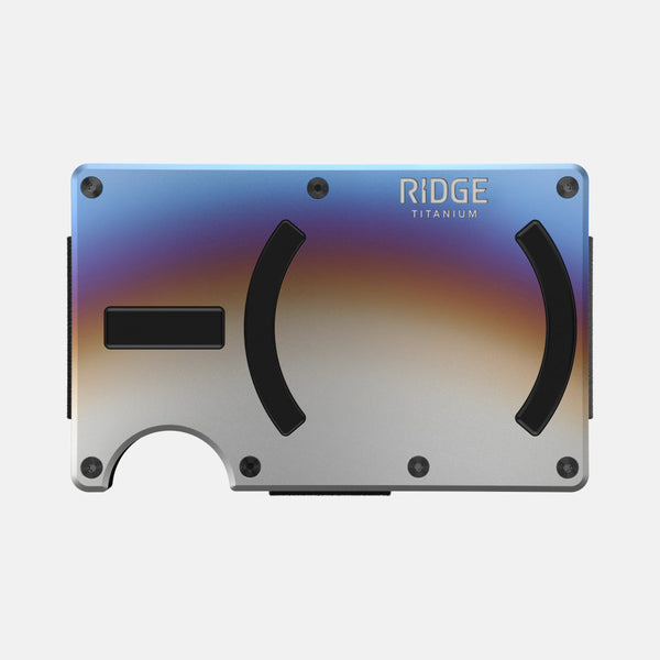 Ridge Wallet For MagSafe - Burnt Titanium | The Ridge - Ridge UK
