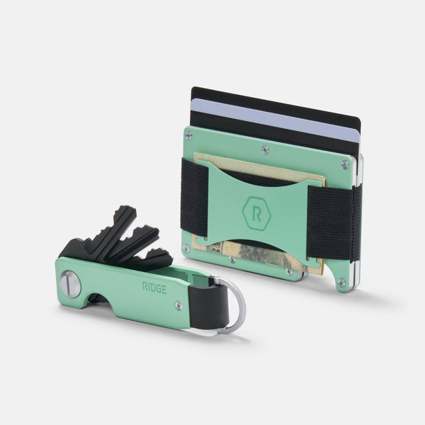 RIDGE | Wallet + KeyCase Kit - Eucalyptus - Ridge UK