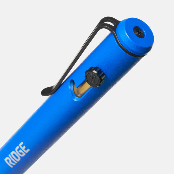 Ridge Bolt Action Pen - High Dive Blue - Ridge UK