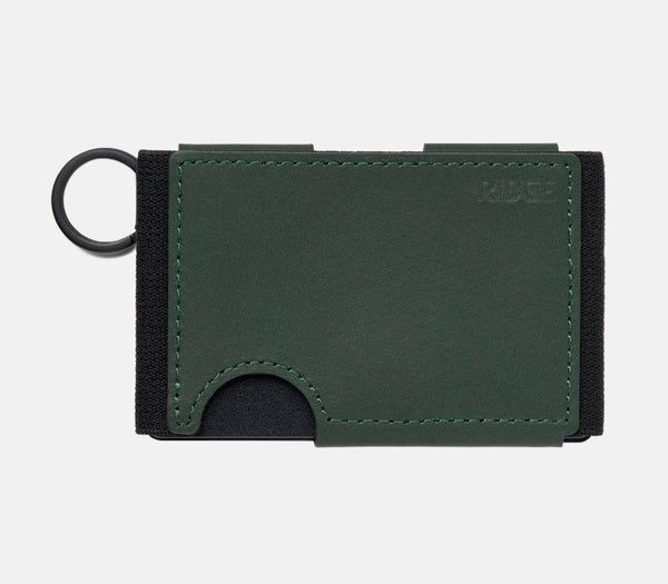 Hunter Green Leather Ridge BiFlex — 100% Leather Everyday Carry - Ridge UK