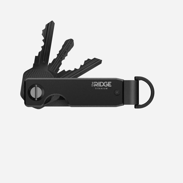 Matte Black Titanium KeyCase // The Ridge - Ridge UK