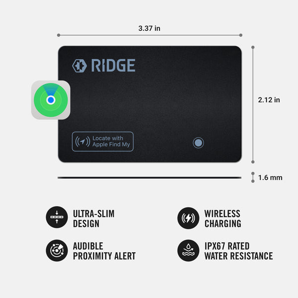 Ridge - Tracker Card (2-Pack) | AIRTAG-QUALITY IN CREDIT CARD FORM ...