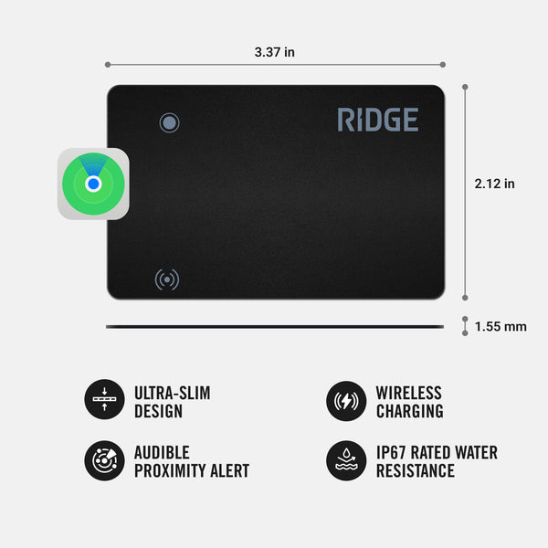 Ridge - Tracker Card (2-Pack) | AIRTAG-QUALITY IN CREDIT CARD FORM ...