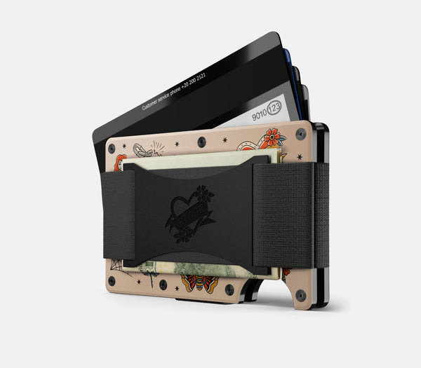 Ridge Wallet - American Traditional - Color | Art That Endures - Ridge UK