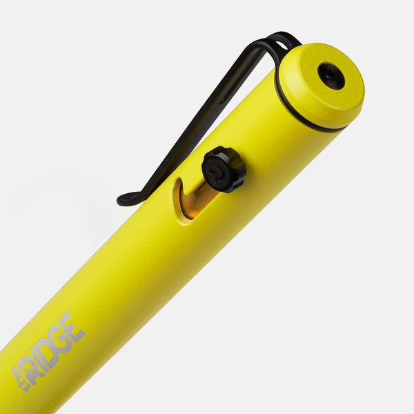 Ridge Bolt Action Pen - Hyper Lime - Ridge UK